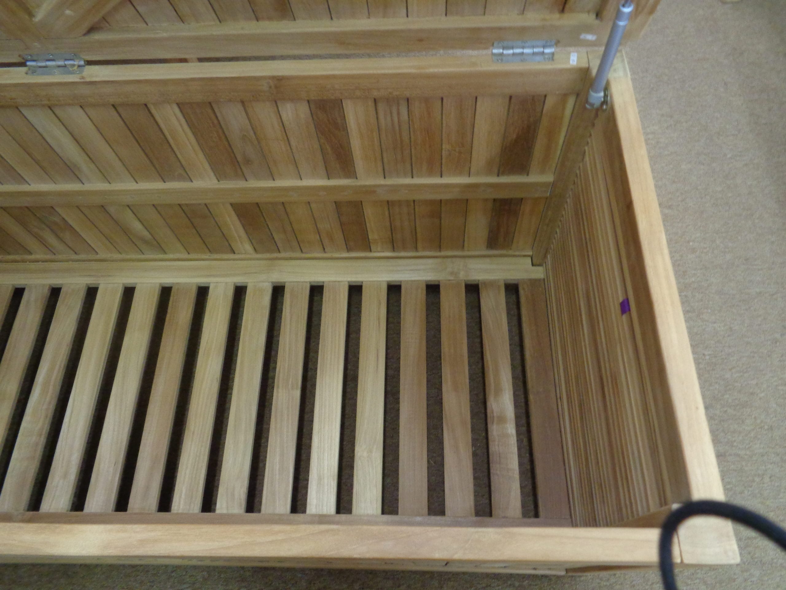 Nantucket Teak Dock Storage Box
