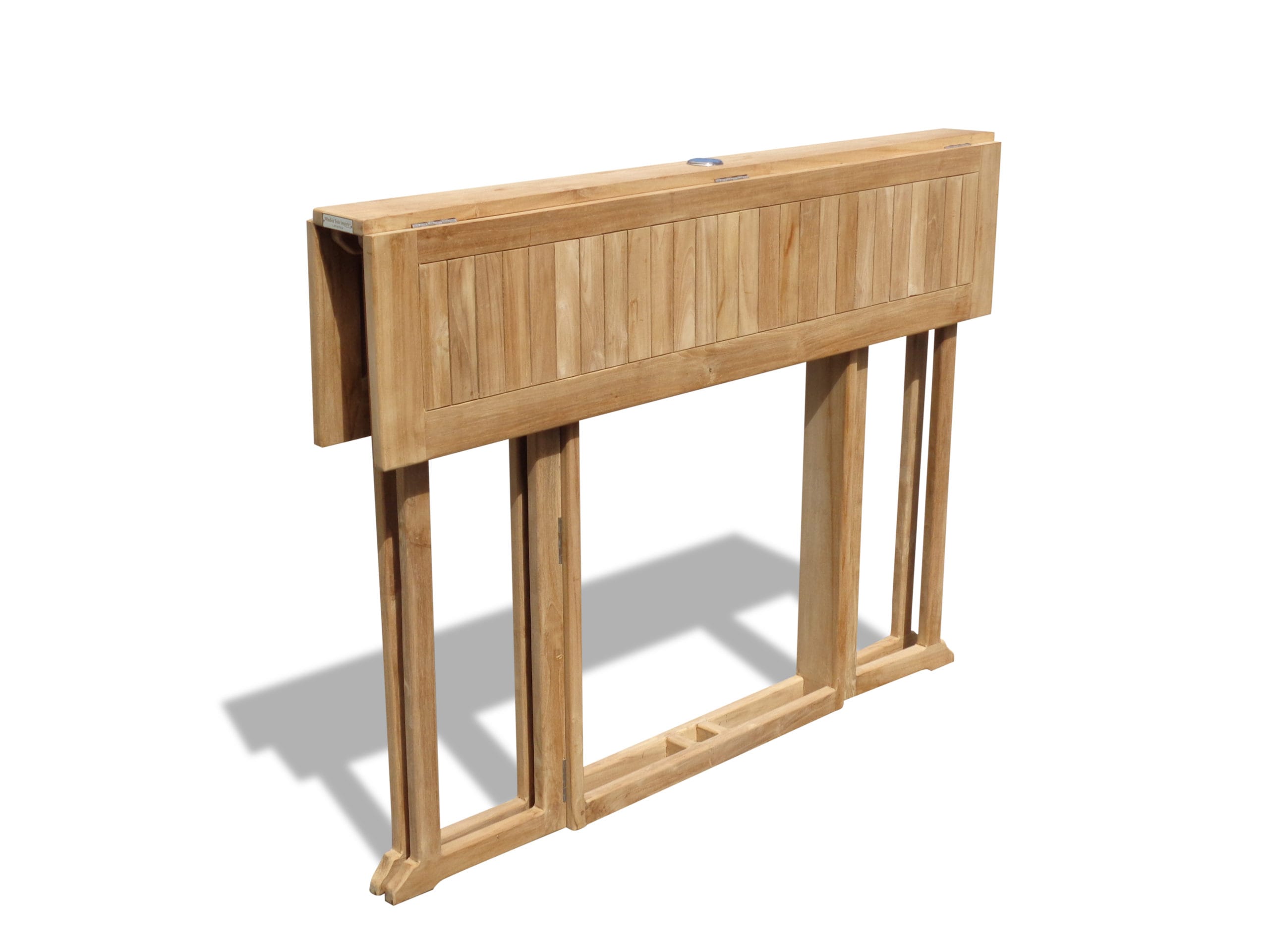 Bimini 59' x 31' Rectangular Teak Drop Leaf Counter Table
